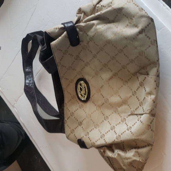 FUBU | Bags | Fubu Collection Tan Vintage Purse | Poshmark